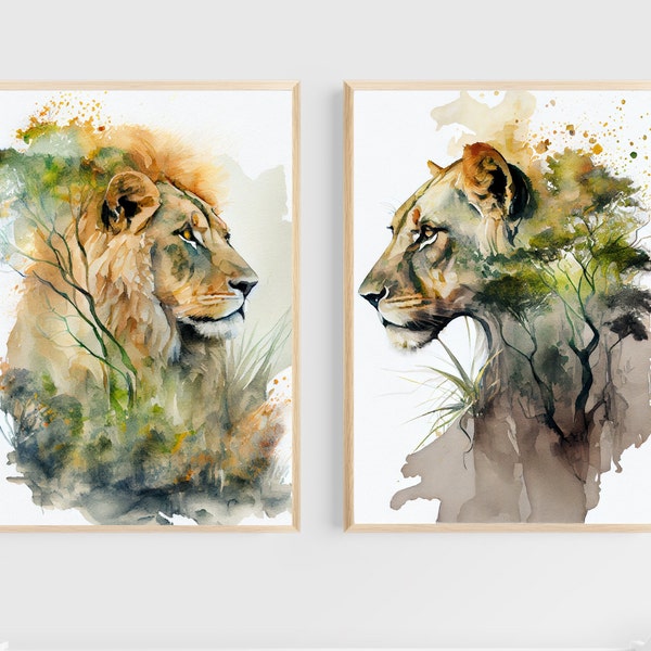 Watercolor Poster - Etsy