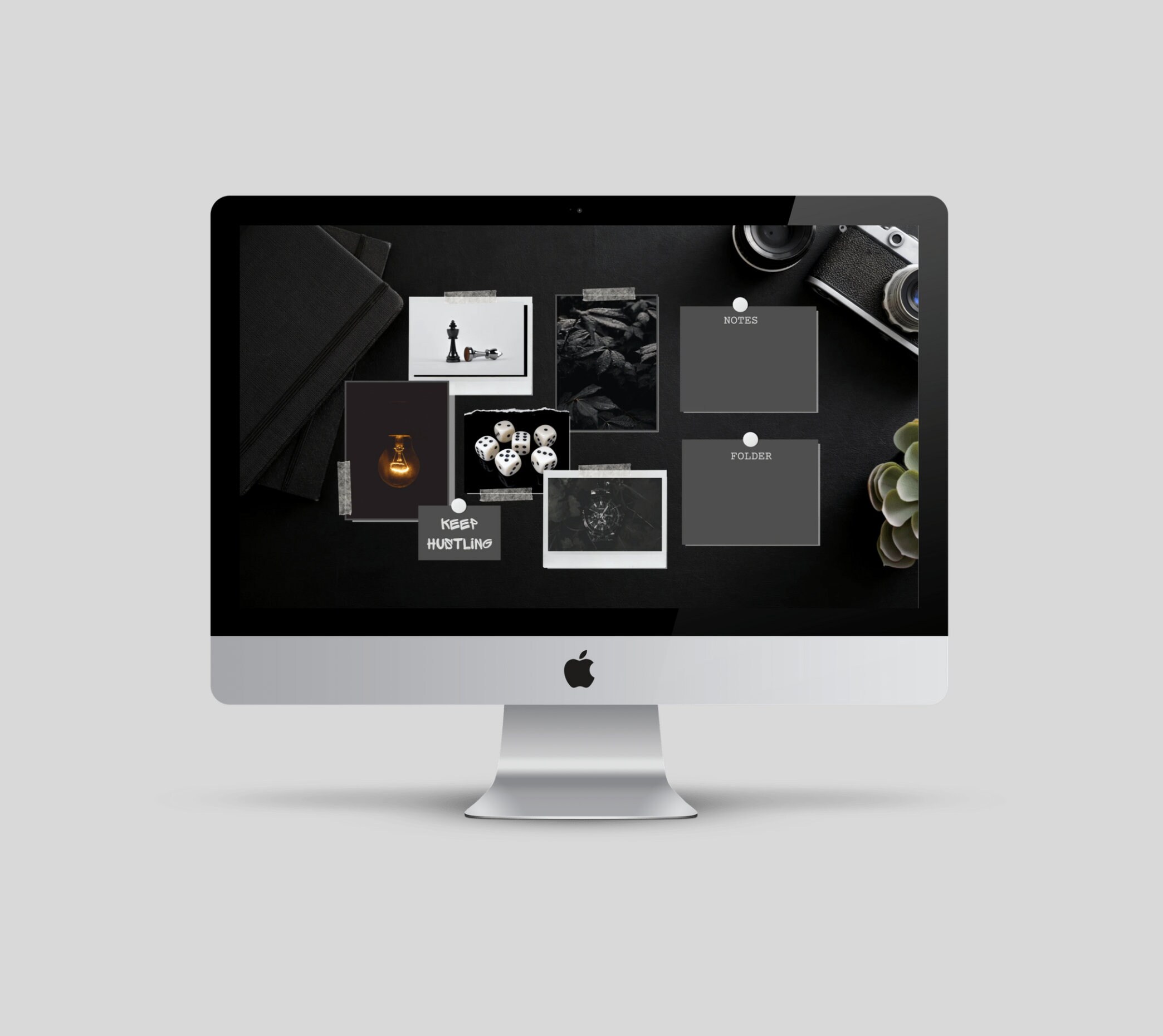 2023 Desktop Wallpaper With Calendar, Desktop Organizer, Digital ...