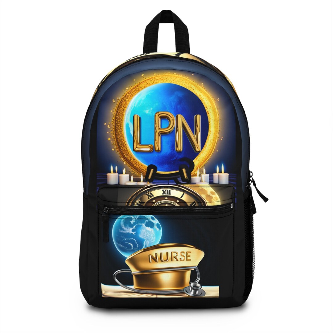 LPN Backpack, Bookbag, Travel Bag, Weekender Bag. Nurse Bags ...