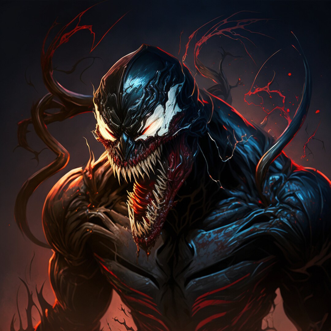 Venom Canvas Art - Etsy