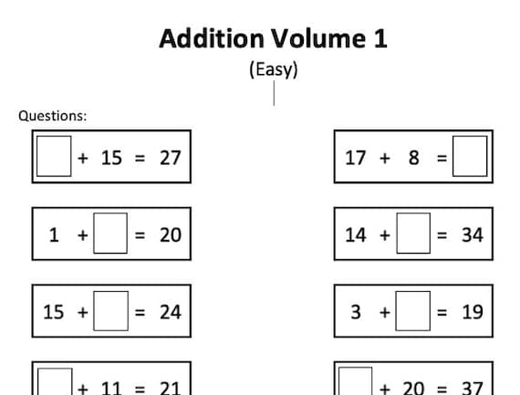 Simple Maths Questions