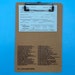 CPD TSS Blue Cards Clipboard - Etsy