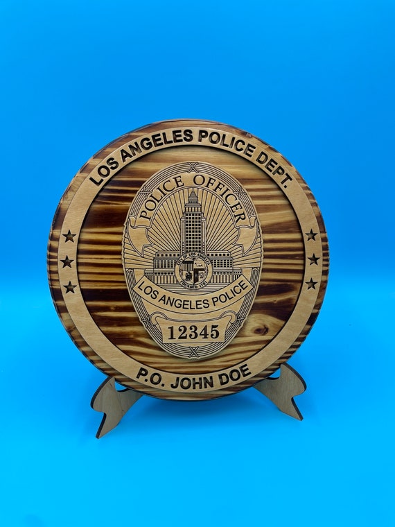 Lapd Detective Badge Los Angeles Police Chest Patches – Uniform