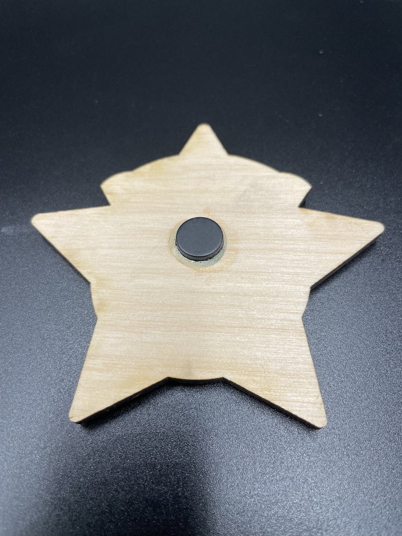 Personalized Chicago Police Star Magnet - Etsy