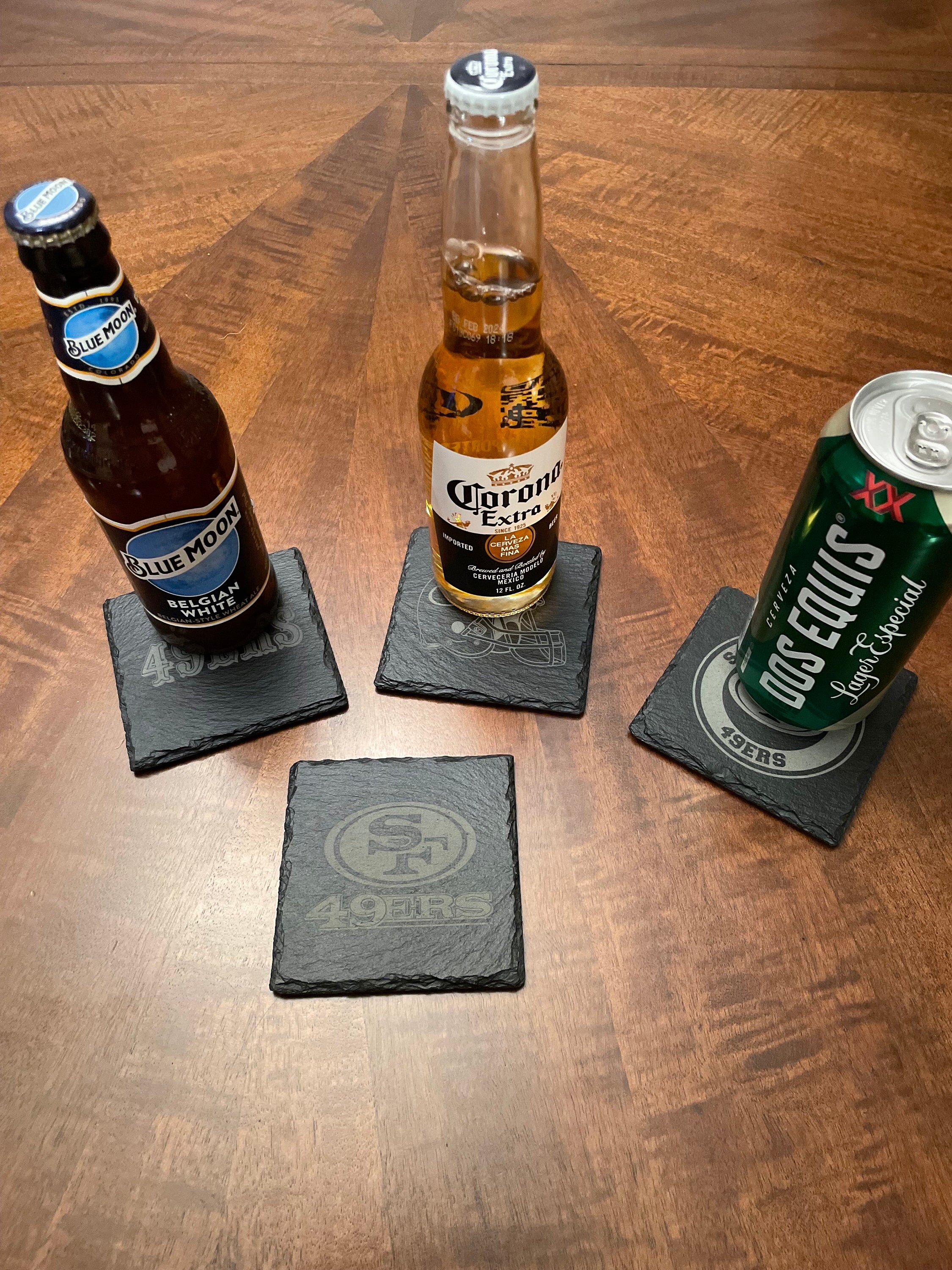 San Francisco 49ers Slate Coasters. - Etsy