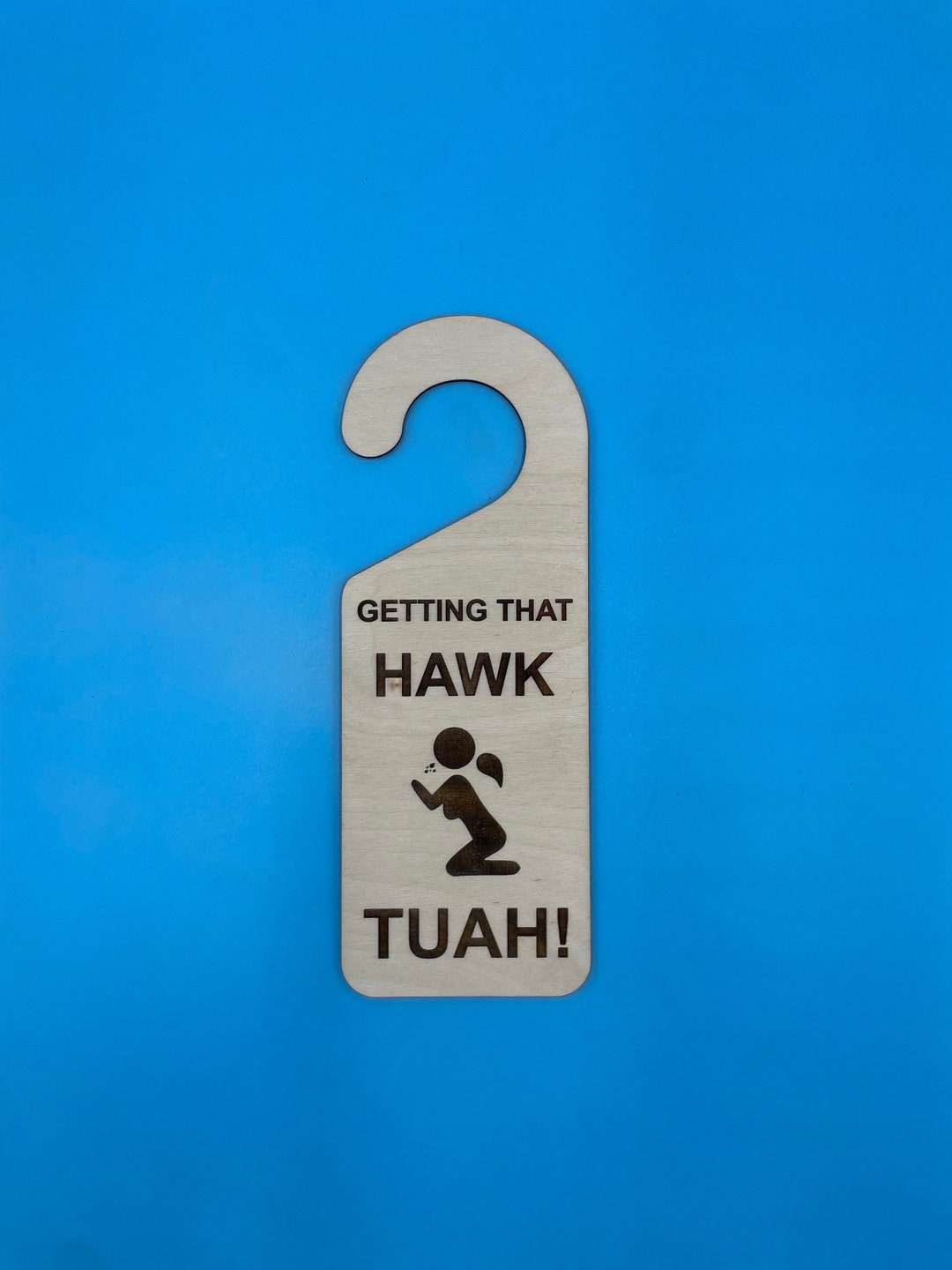Hawk Tuah Doorknob Hanger - Etsy