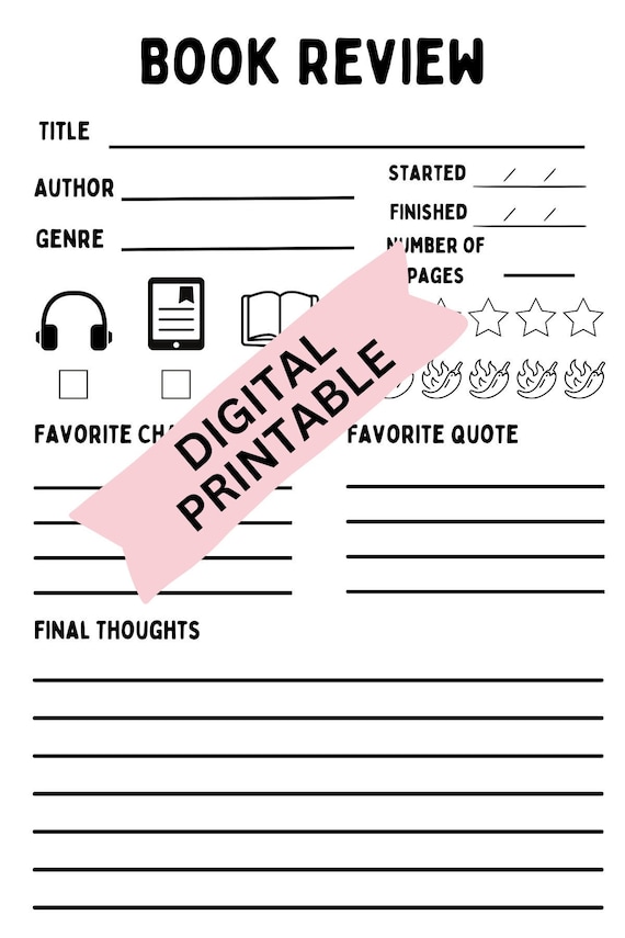 Common Book Review Quotes