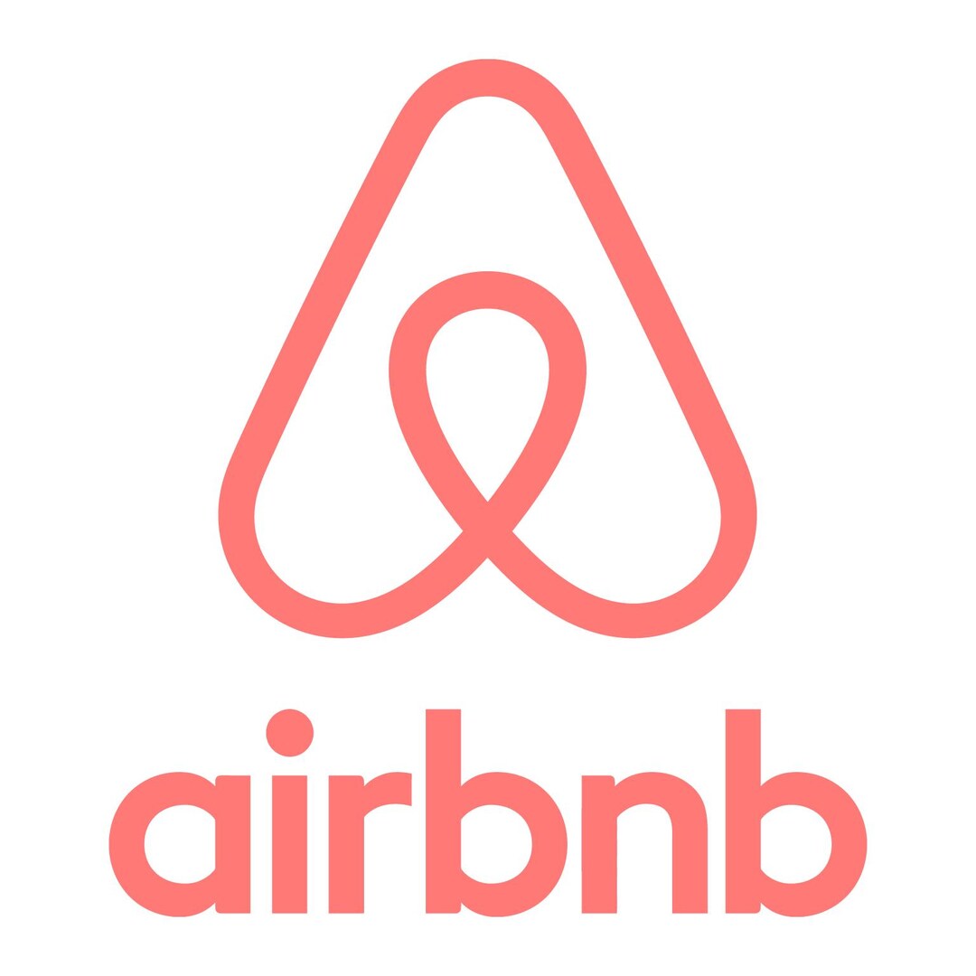 Airbnb Stickers White Vinyl X 3 65mm - Etsy