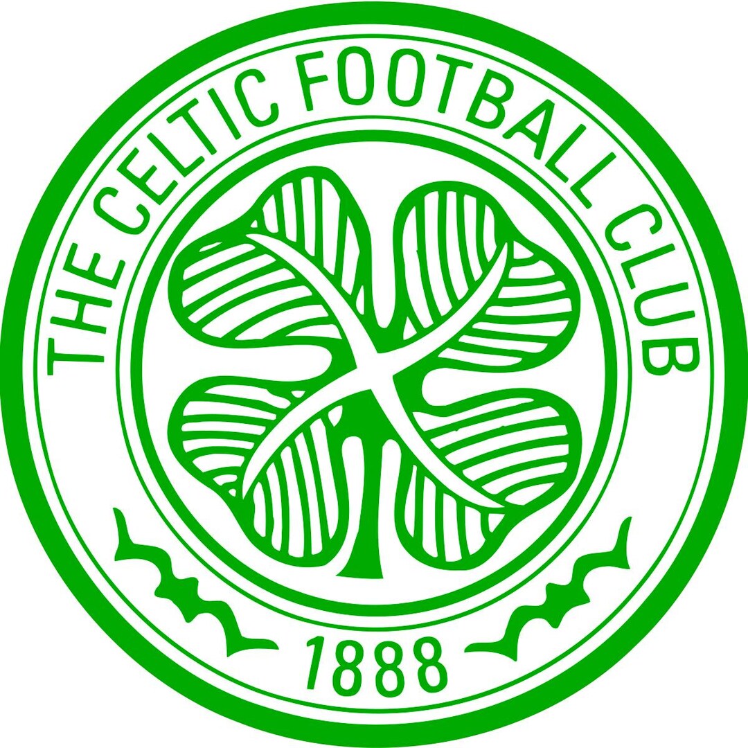Celtic FC Stickers Clear Vinyl X 5 25mm - Etsy