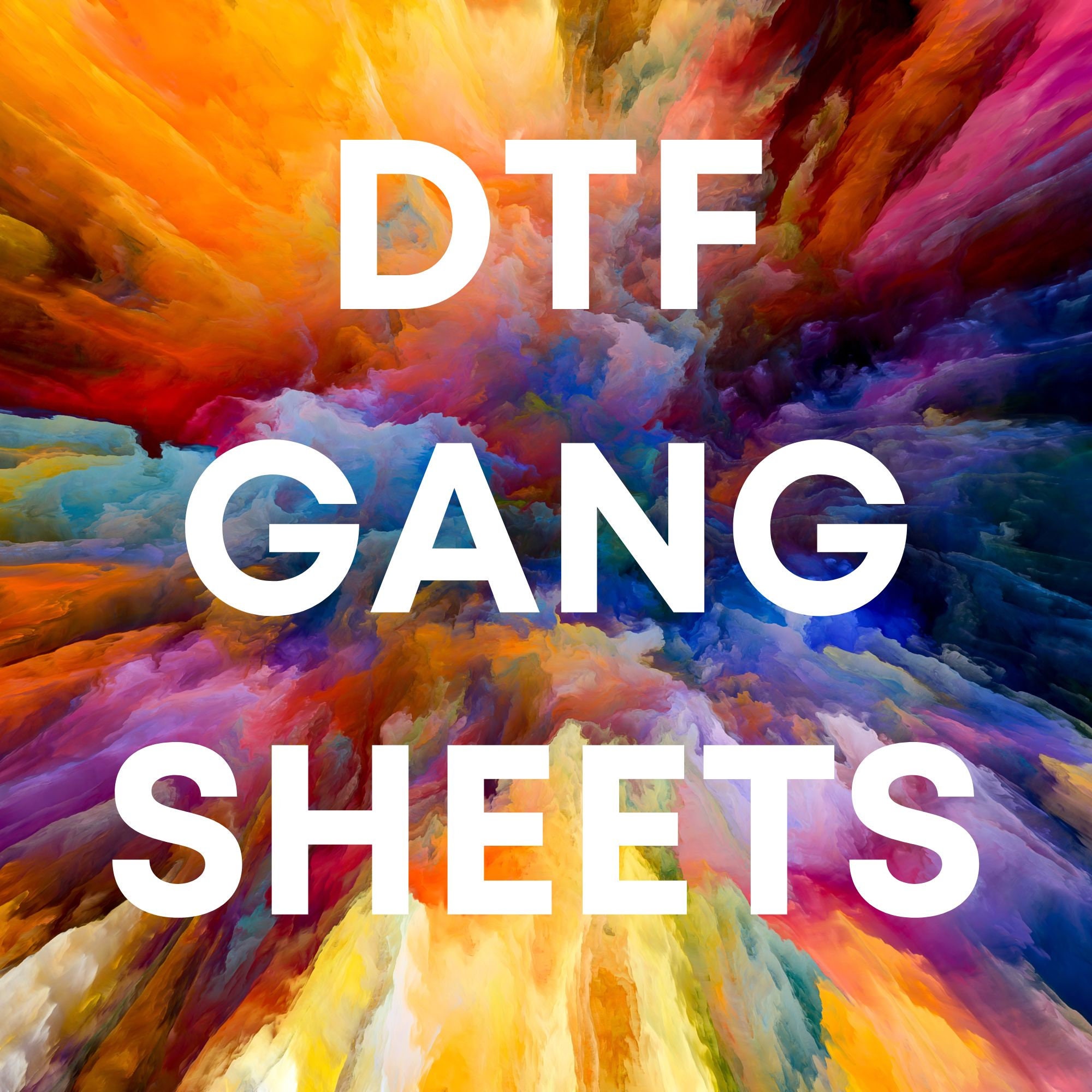 Gang Sheet DTF Print Transfer - Etsy