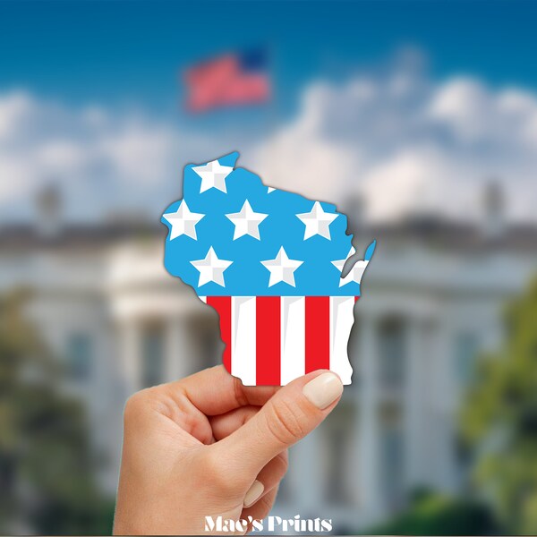 Milwaukee Flag Stickers - Etsy