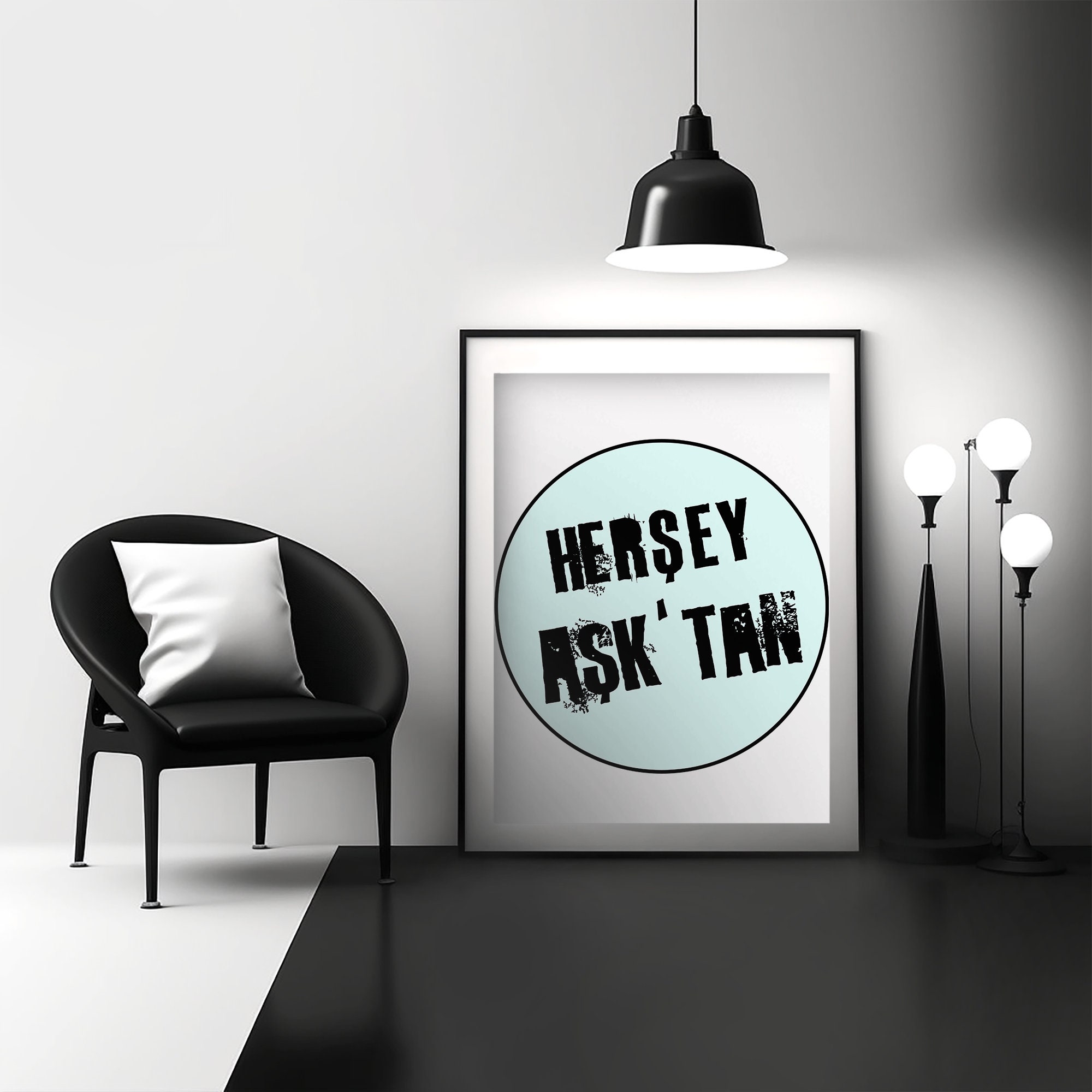 Hersey Ask Tan, Turkish Saying Poster, Everything for Love, Türkce ...
