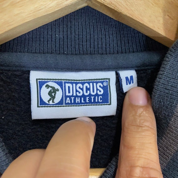 RARE!! Vintage 90’s Discus Athletic Plain Varsity Dis… - Gem