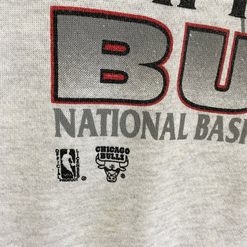 RARE Vintage 90s NBA Chicago Bulls Crewneck Sweatshirt Chicago Bulls ...