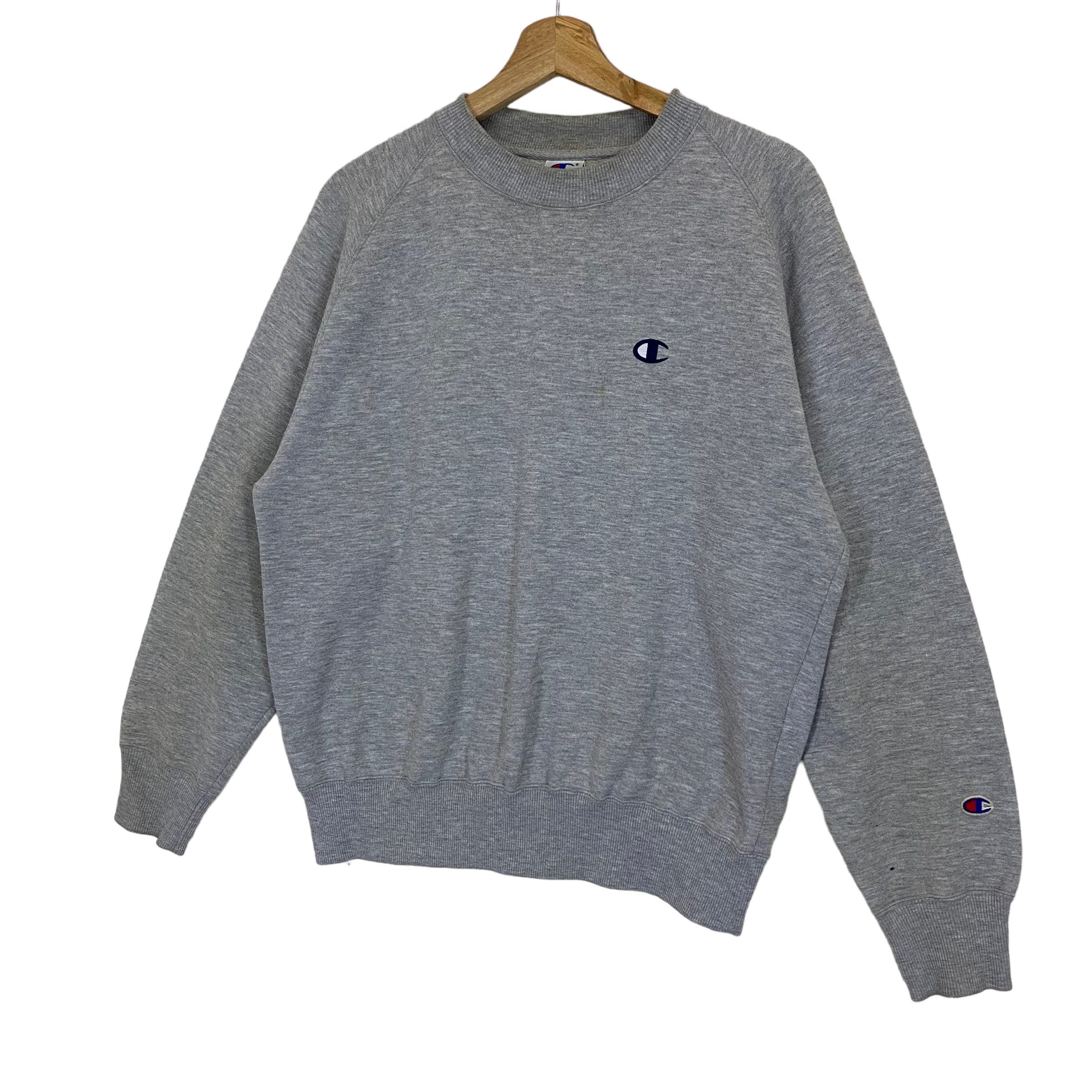 RARE Vintage Champion Small Logo Crewneck Sweatshirt Champion Sweater ...