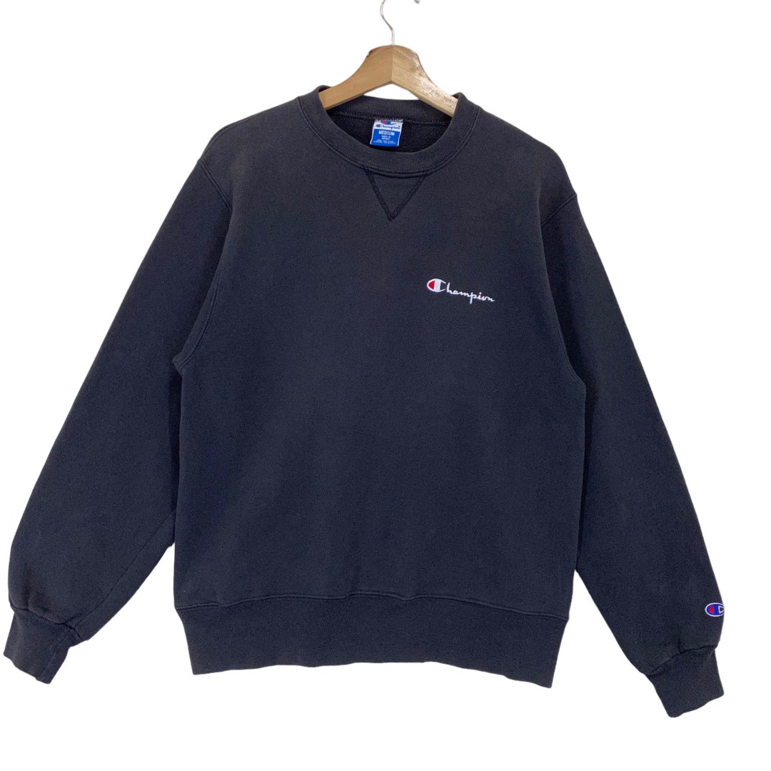RARE!! Vintage 90s Champion Small Logo Crewneck Sweatshirt Champion ...