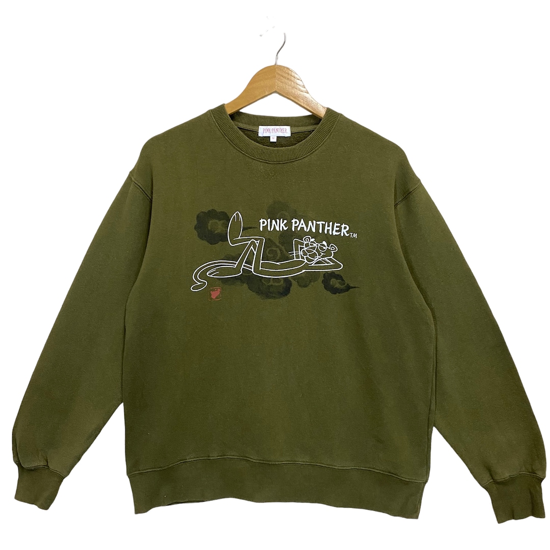 RARE!! Pink Panther Crewneck Sweatshirt Pink Panther Sweater Pink ...