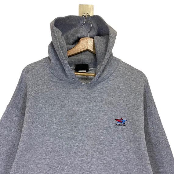 RARE!! Vintage Sessions Skate Small Logo Crewneck Hoo… - Gem