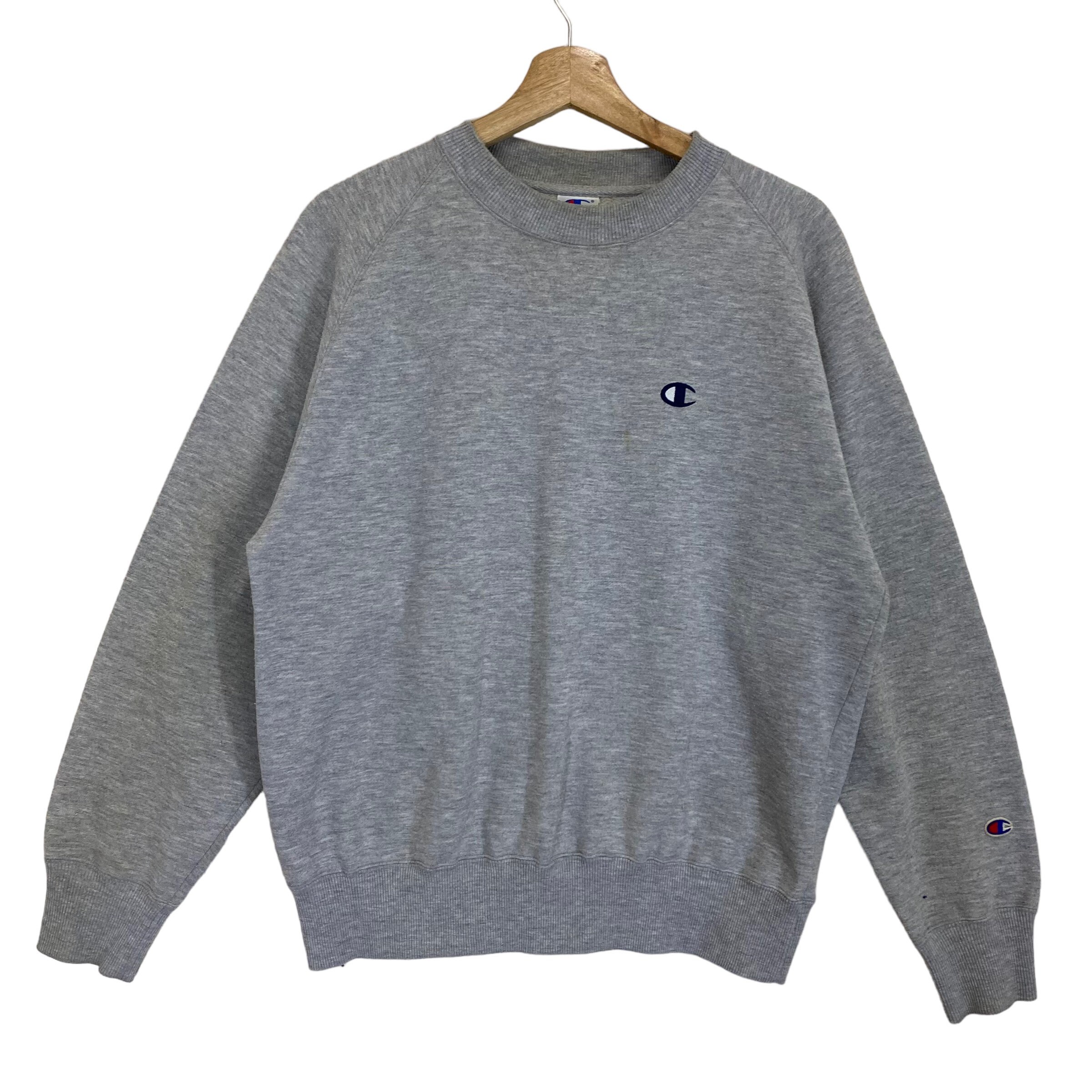 RARE Vintage Champion Small Logo Crewneck Sweatshirt Champion Sweater ...