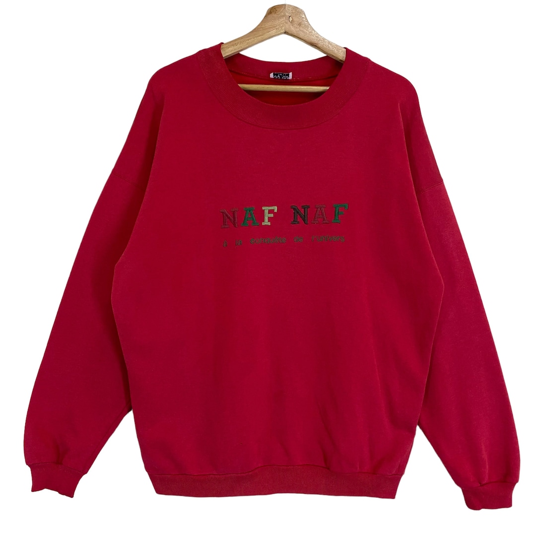 RARE Vintage Japanese Naf Naf Issey Miyake Crewneck Sweatshirt Naf Naf ...