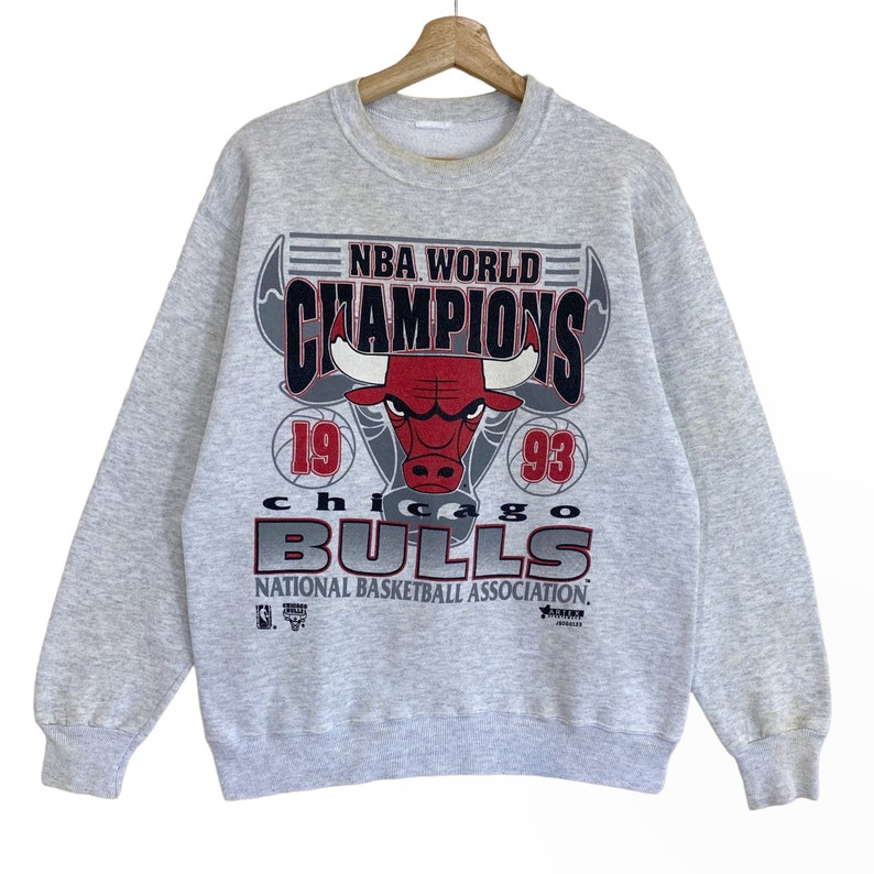 RARE Vintage 90s NBA Chicago Bulls Crewneck Sweatshirt Chicago Bulls ...