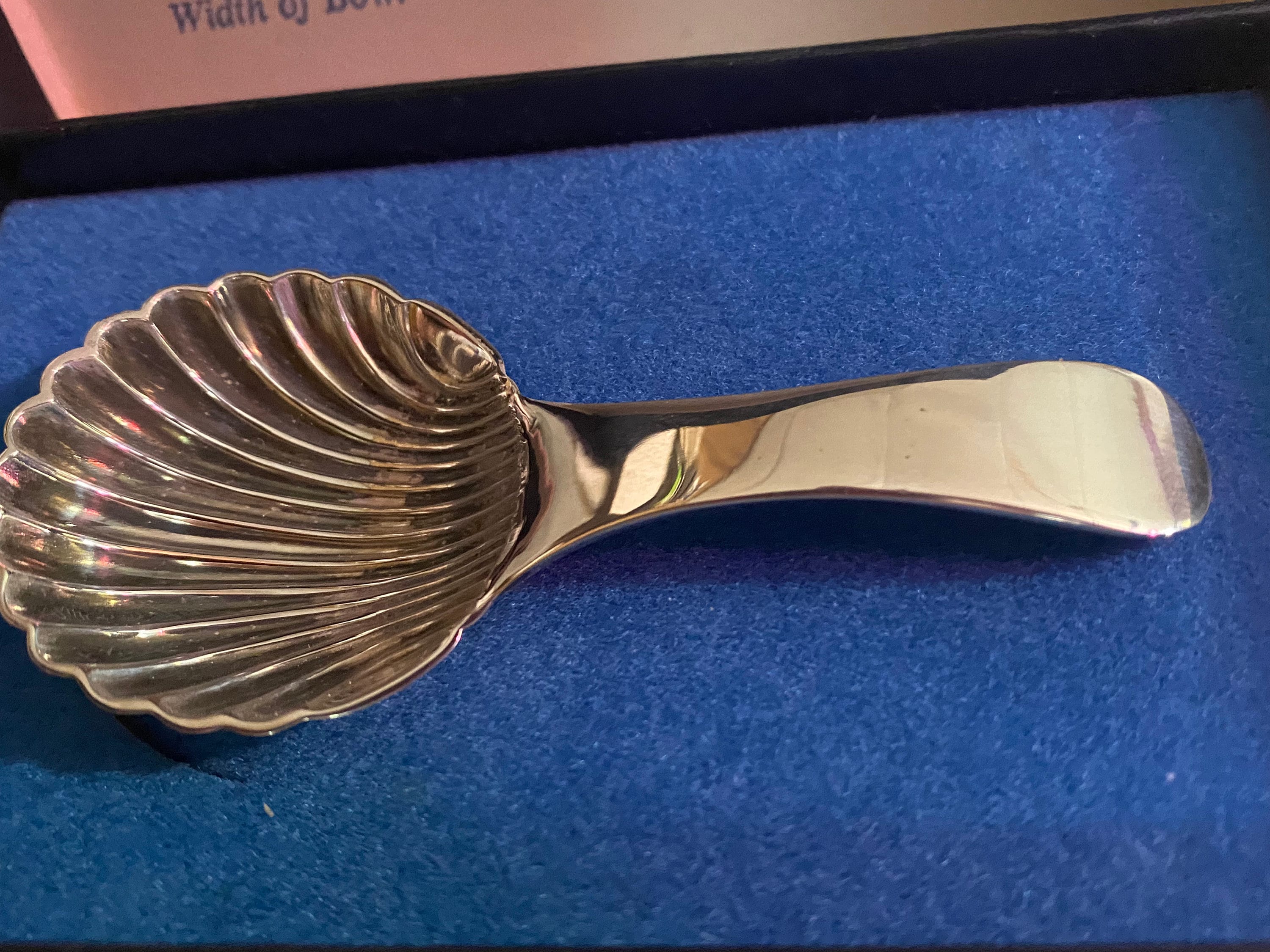 Stieff Silver Plated Shell Caddy Spoon Hester Bateman 1785 Museum of ...
