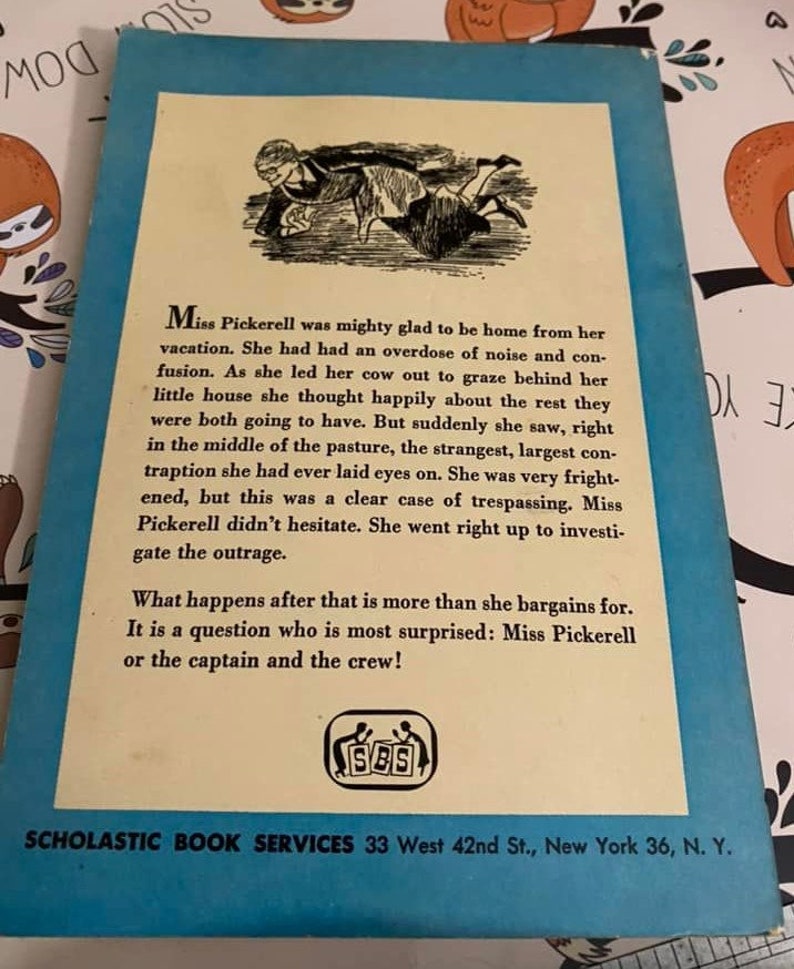 Miss Pickerell Goes to Mars by Ellen Macgregor Tx 101 1961 - Etsy
