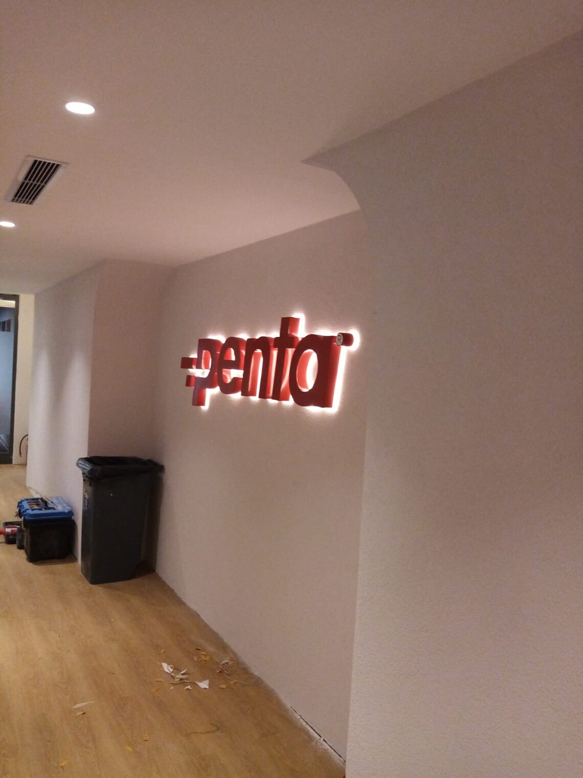 Custom Led Business Sign 3D Metal Sign Outdoor Led Business Sign Office ...