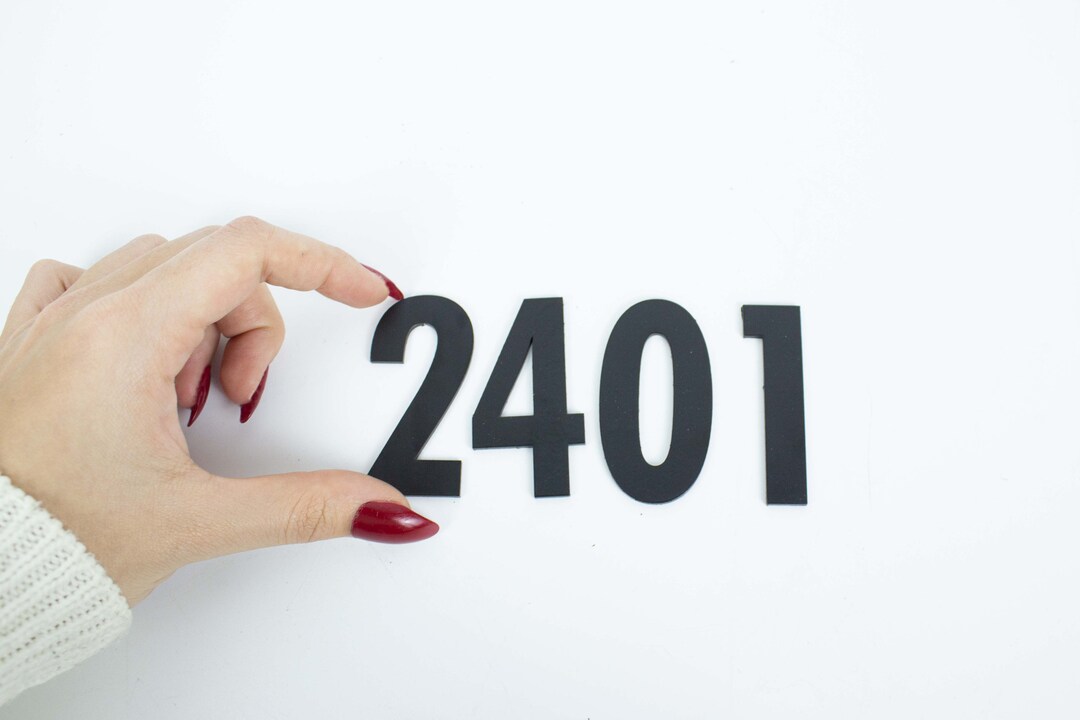 Personalized 3D Room Numbers Wall Hanging Numbers Hotel Room Number ...