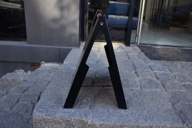 Magnetic Letter Sidewalk Sign Custom Metal A-frame Sign Design Walkway ...