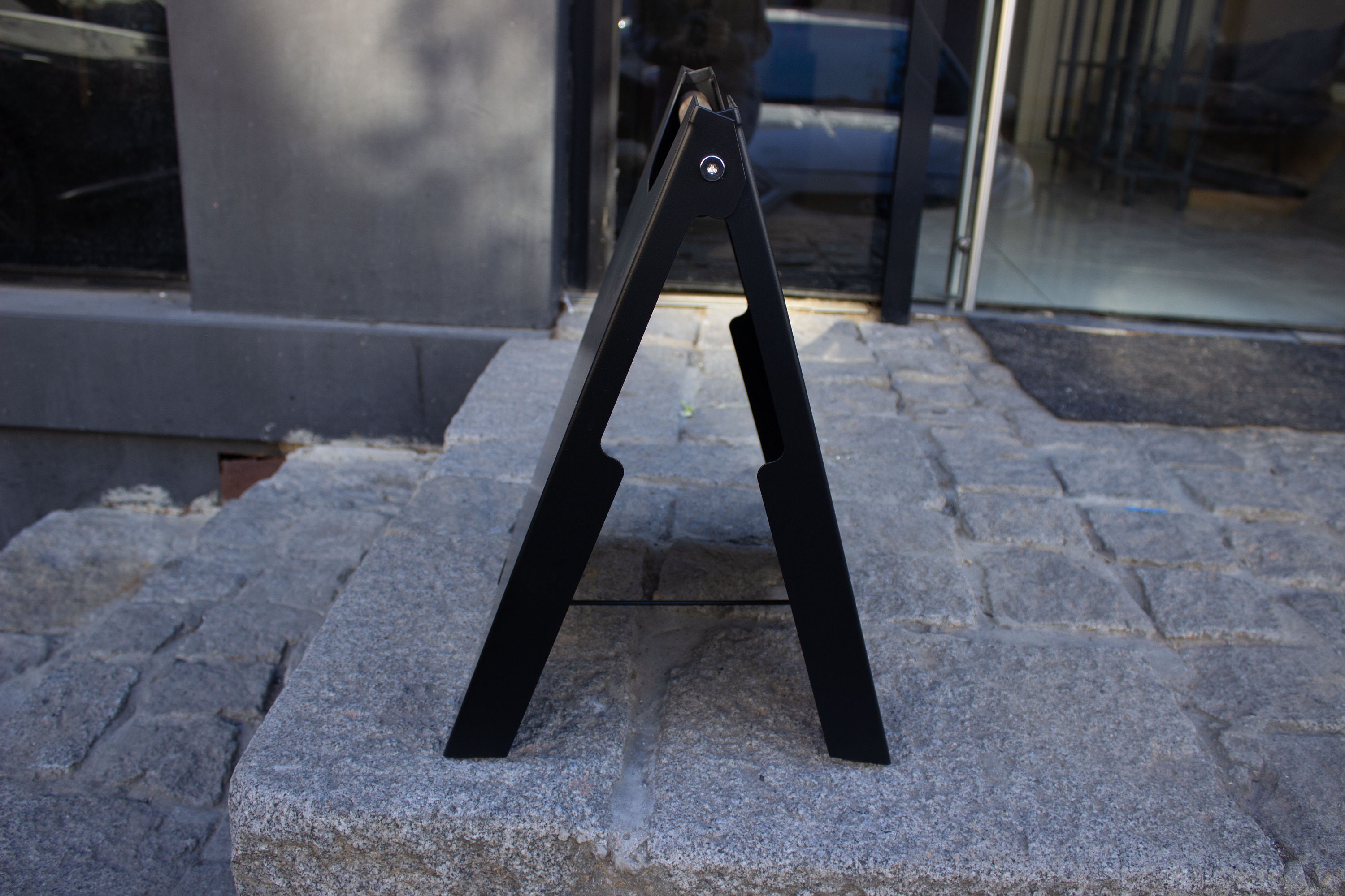 Magnetic Letter Sidewalk Sign Metal A-frame Sign Walkway Outdoor ...