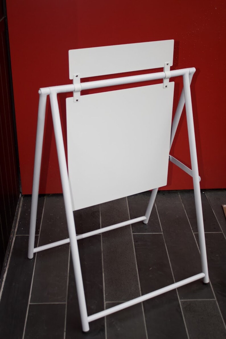 Sidewalk Sign With Header , A Type Frame Board, Pavement Signage, for ...