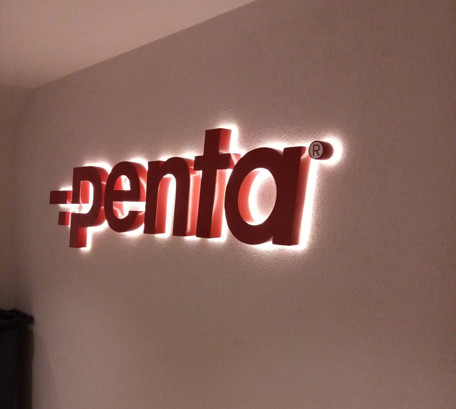 Custom Led Business Sign 3D Metal Sign Outdoor Led Business Sign Office ...