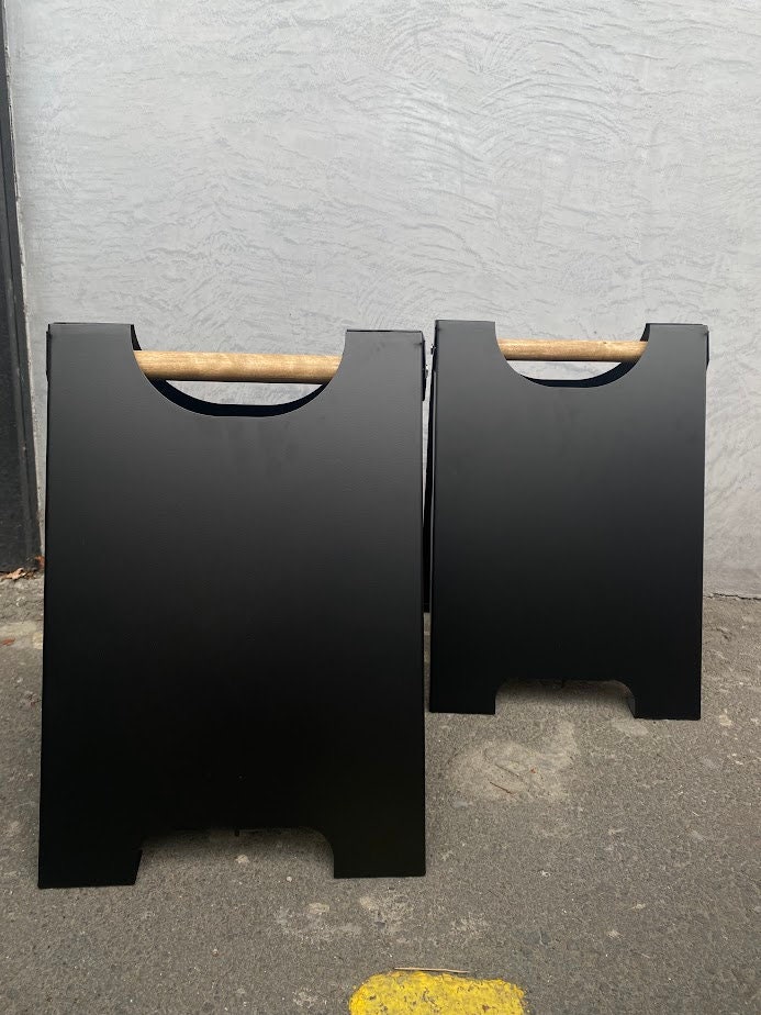 Magnetic Letter Sidewalk Sign Custom Metal A-frame Sign Design Walkway ...