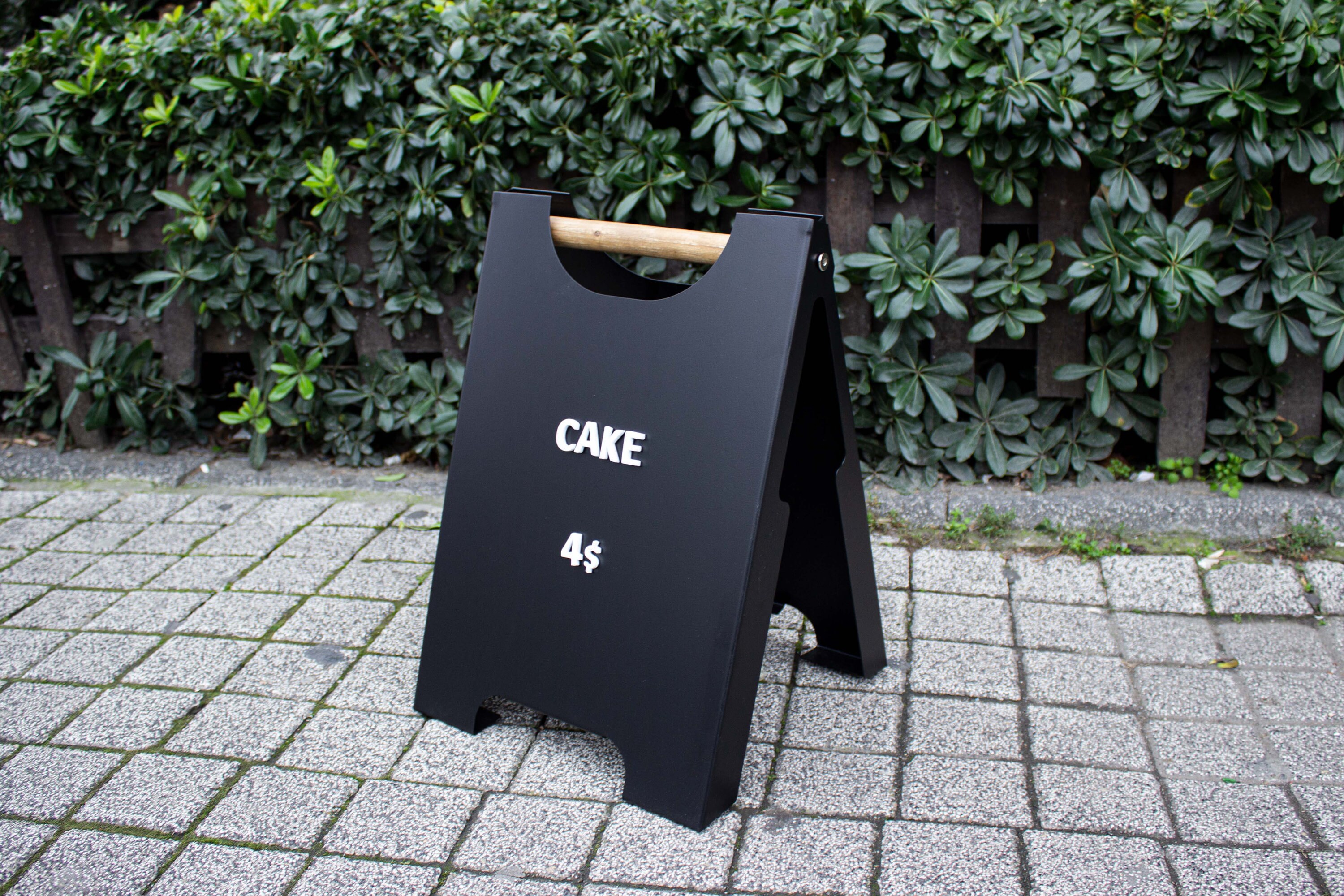 Magnetic Letter Sidewalk Sign Metal A-frame Sign Walkway Outdoor ...