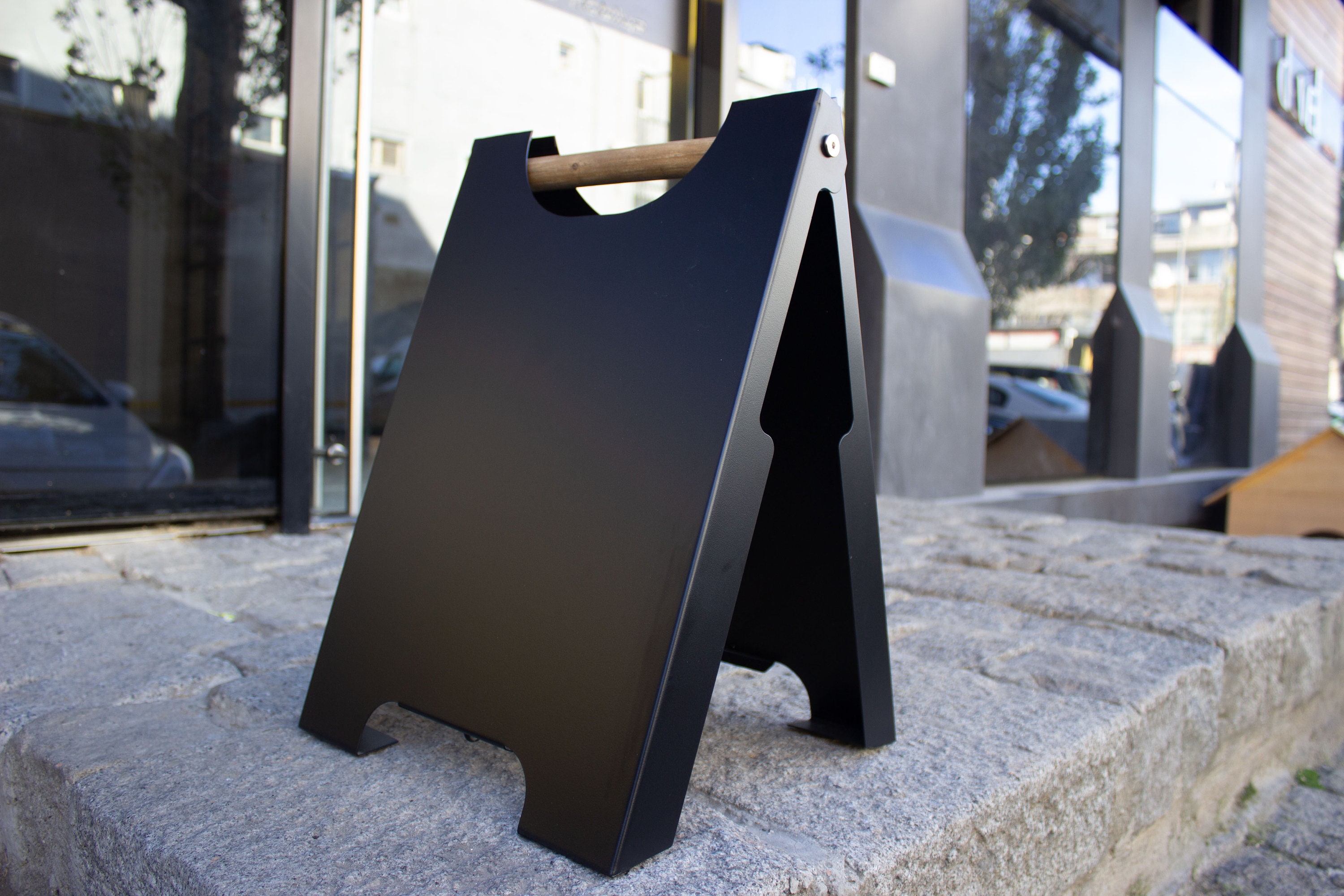 Magnetic Letter Sidewalk Sign Custom Metal A-frame Sign Design Walkway ...