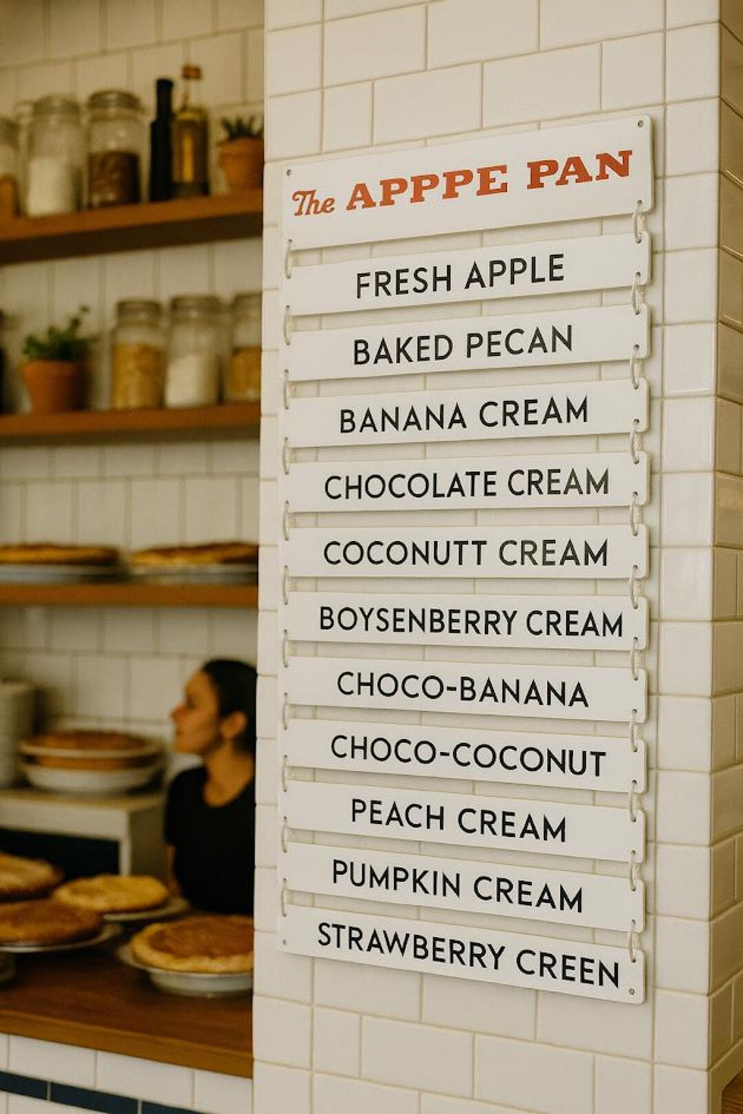 Wall Mounted Menu Board for Cafe & Restaurant - Interchangeable Letter ...