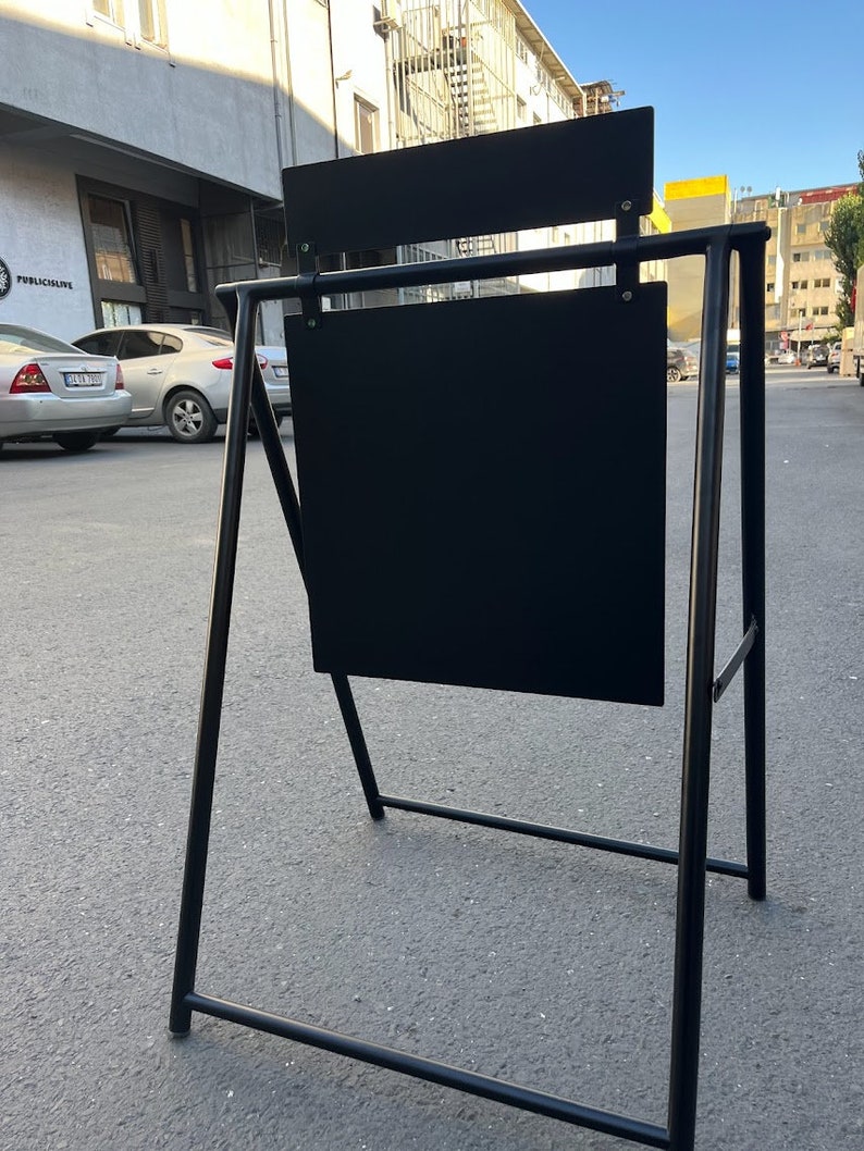 Sidewalk Sign With Header , A Type Frame Board, Pavement Signage, for ...