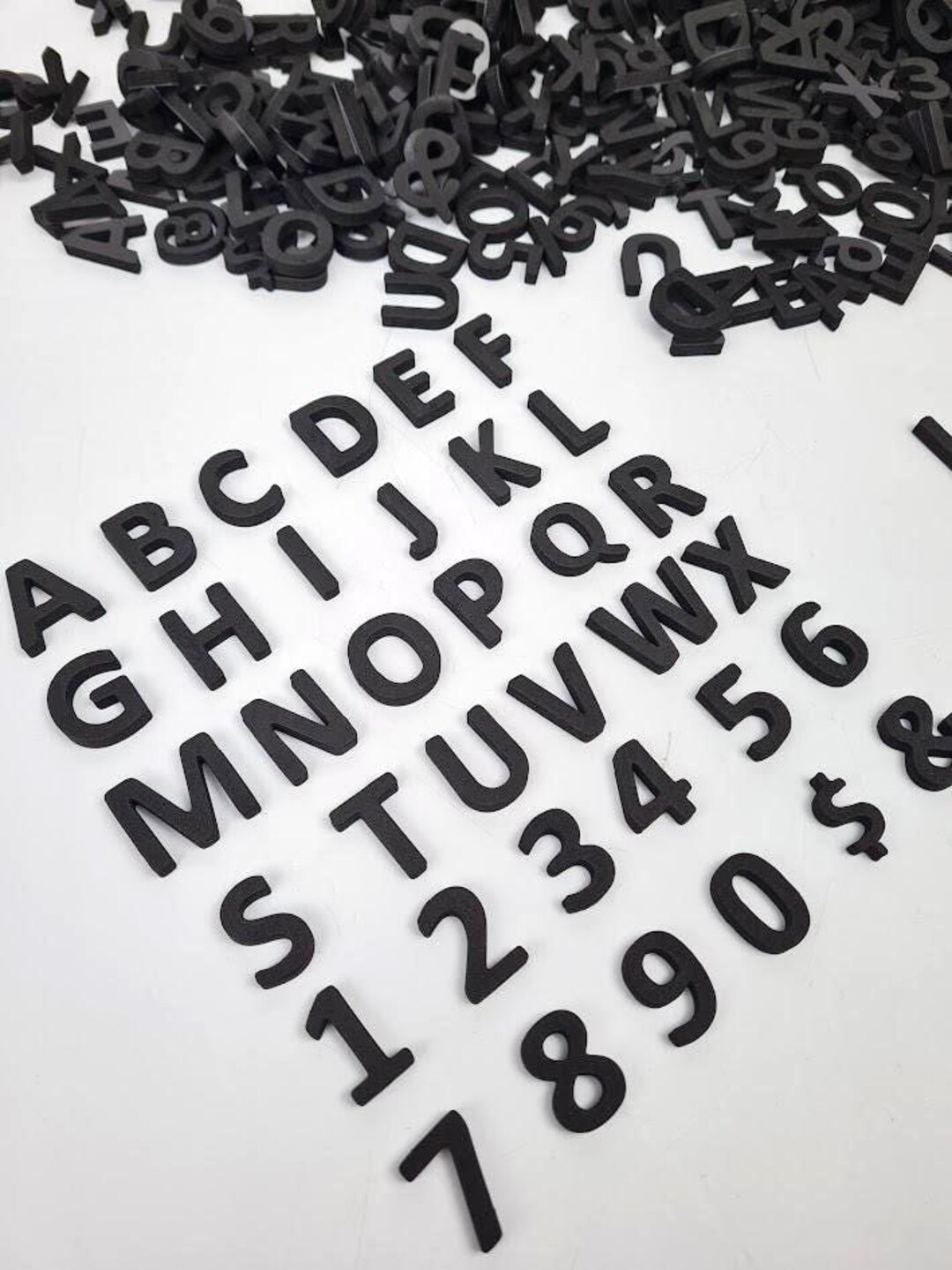 Magnetic Alphabet Letters & Numbers - 3D Menu Board Letters for Cafe ...