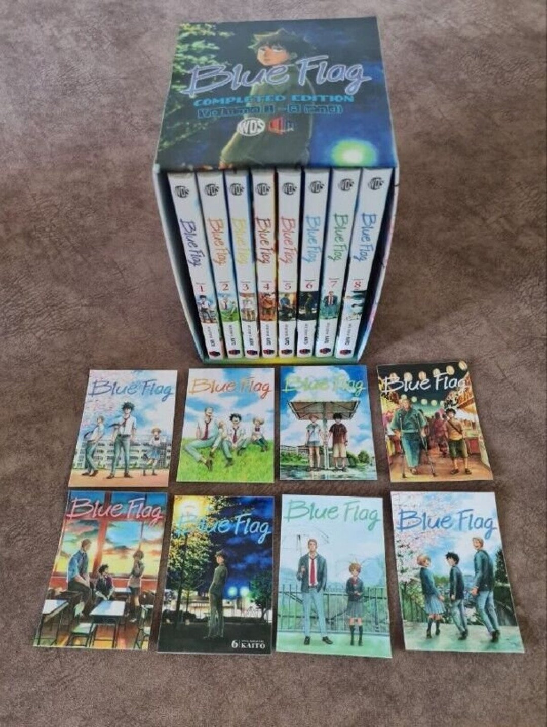 Blue Flag Boxset Edition volume 1-8 Endenglish Version by Tsubasa ...