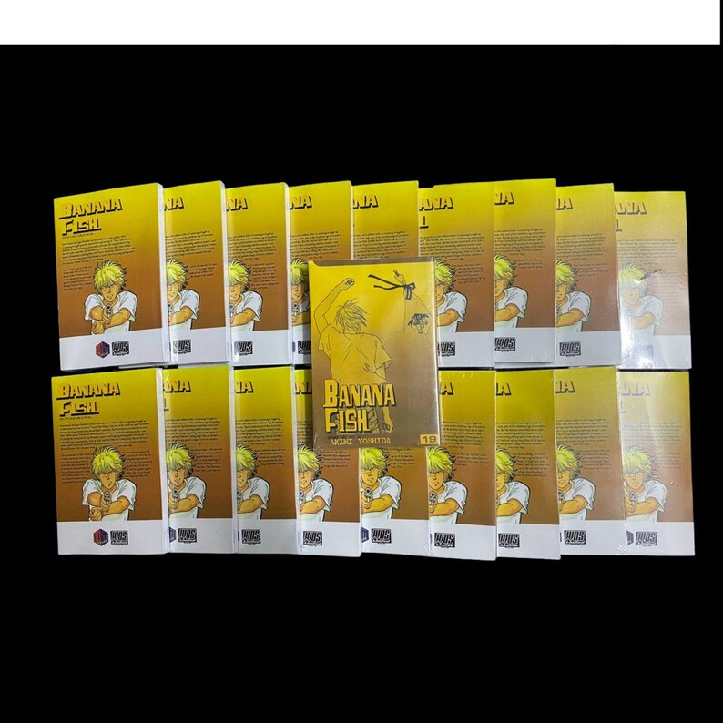 New Set Anime Comic Banana Fish Volume. 1 19 End by AKIMI YOSHIDA Manga ...