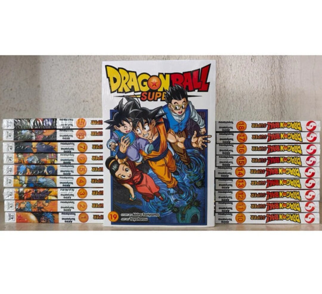 FULL SET Manga Dragon Ball Super vol 01 20 End English Version Comic ...