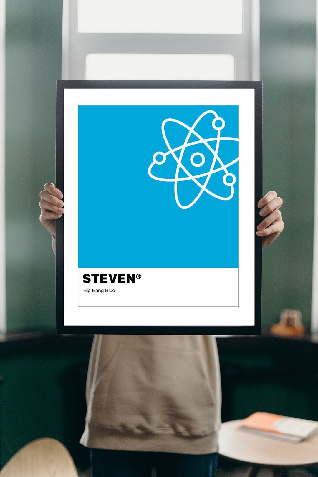 Science Physics Big Bang Personalised Name Print - Etsy