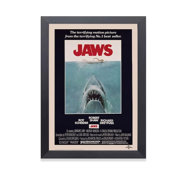 Jaws Poster - Etsy