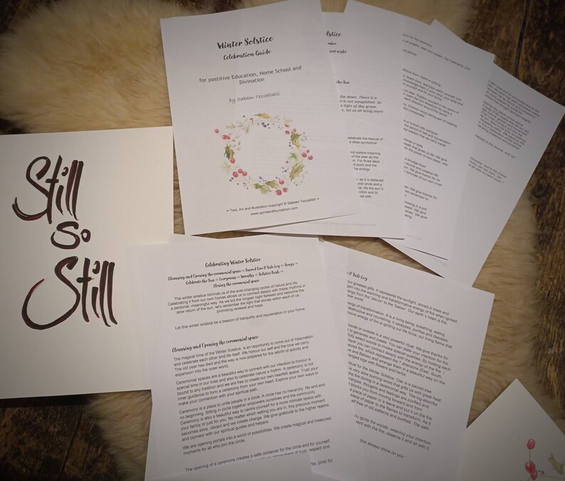 Winter Solstice Celebration Guide - Etsy