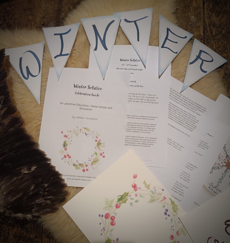 Winter Solstice Celebration Guide - Etsy