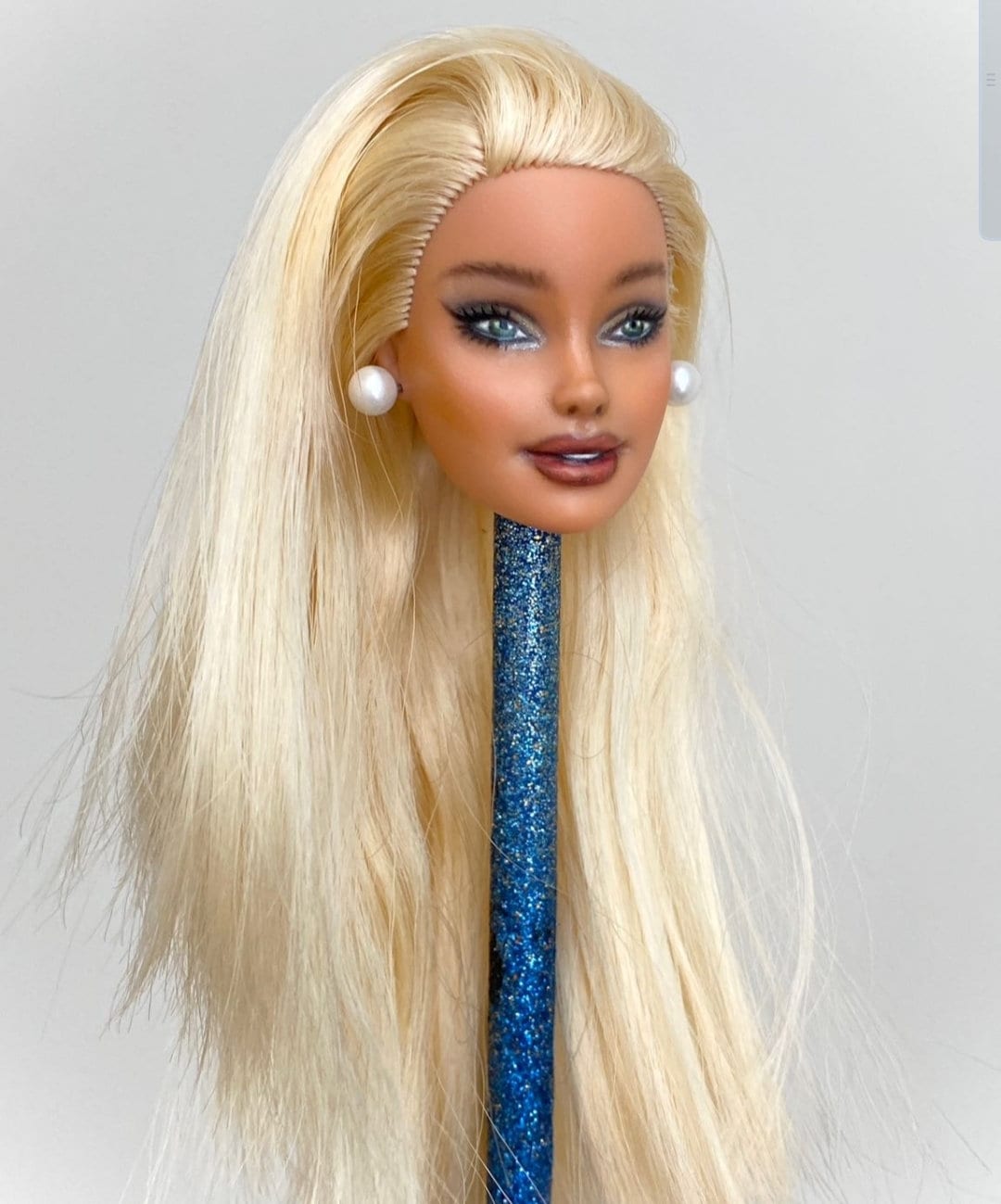 Custom Realistic Barbie Repaint Doll Head - Etsy UK