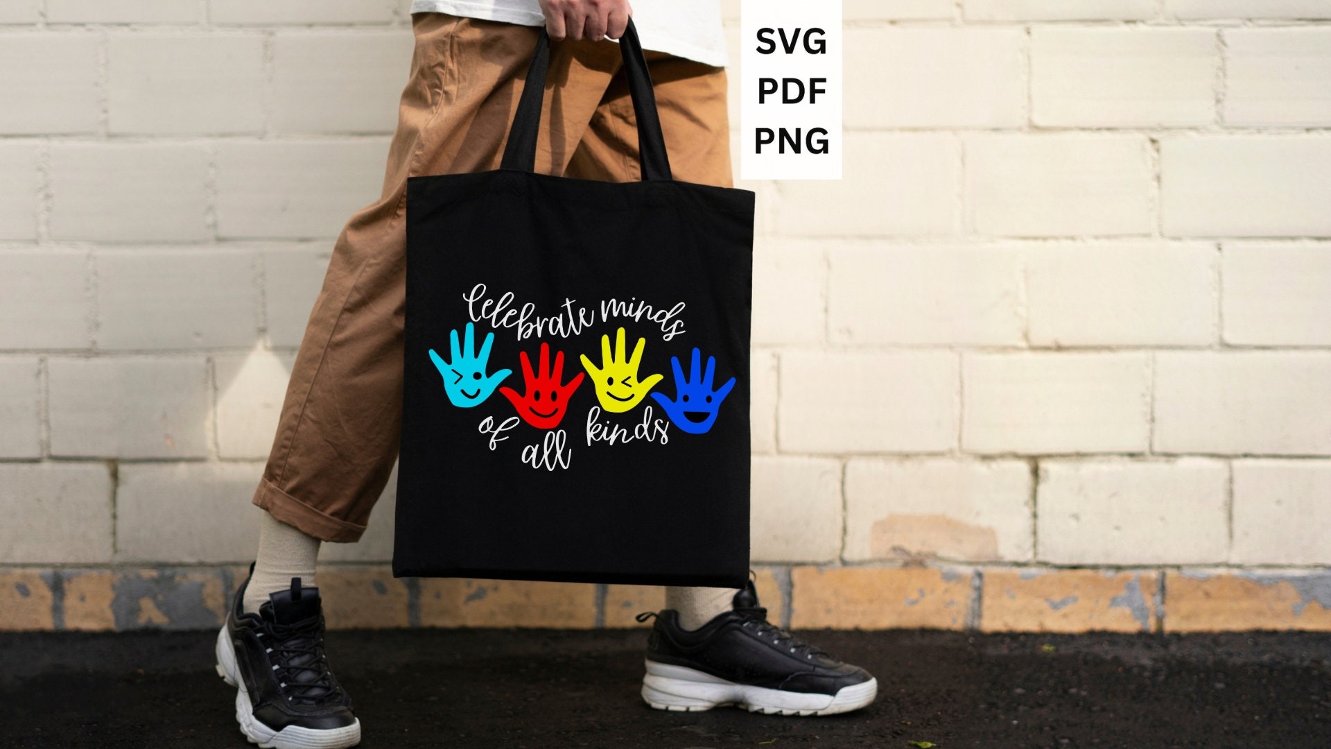 Celebrate Minds of All Kinds SVG PNG PDF Autism Awareness Svg Autism ...