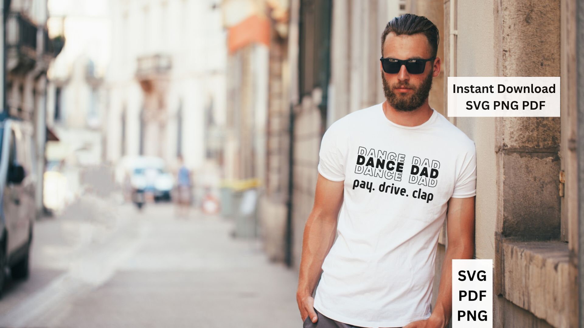 Dance Dad SVG PNG PDF Dance Pay Drive Clap Svg Funny Dance Dad Svg ...