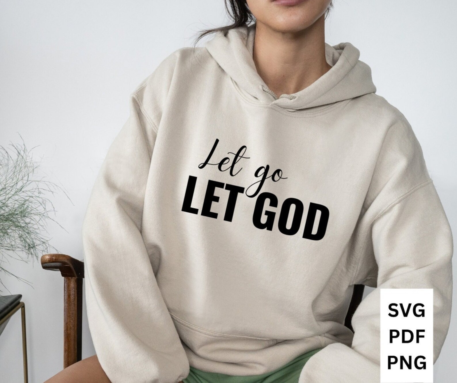 Let Go and Let God Svg SVG PNG PDF Let God Tshirt Svg, Christian Svg ...